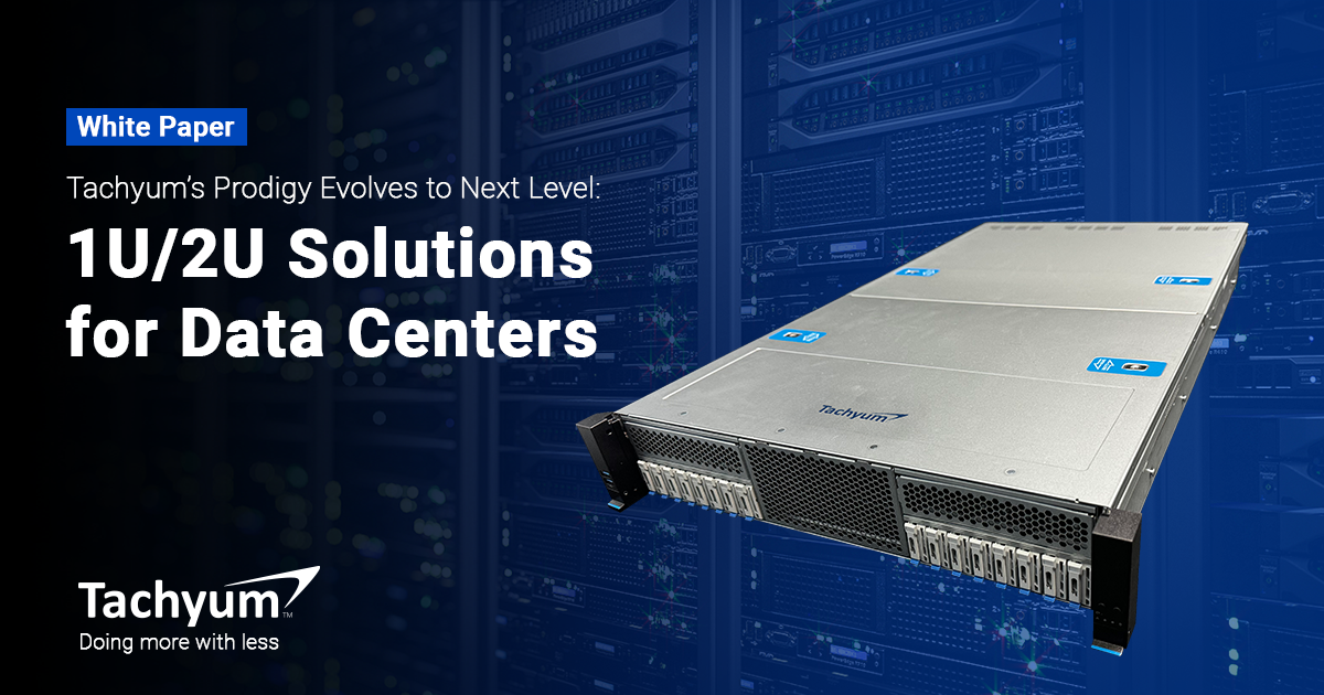 Tachyum Has Disclosed 1U and 2U Server/HPC/AI Reference Designs - Tachyum